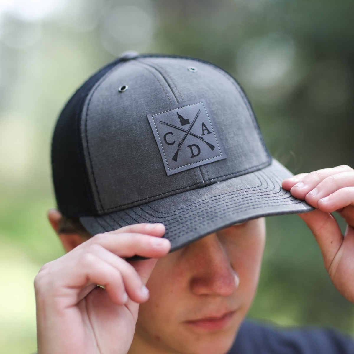 CDA Musket Leather Patch Oiled Hat – CDA IDAHO Clothing Company