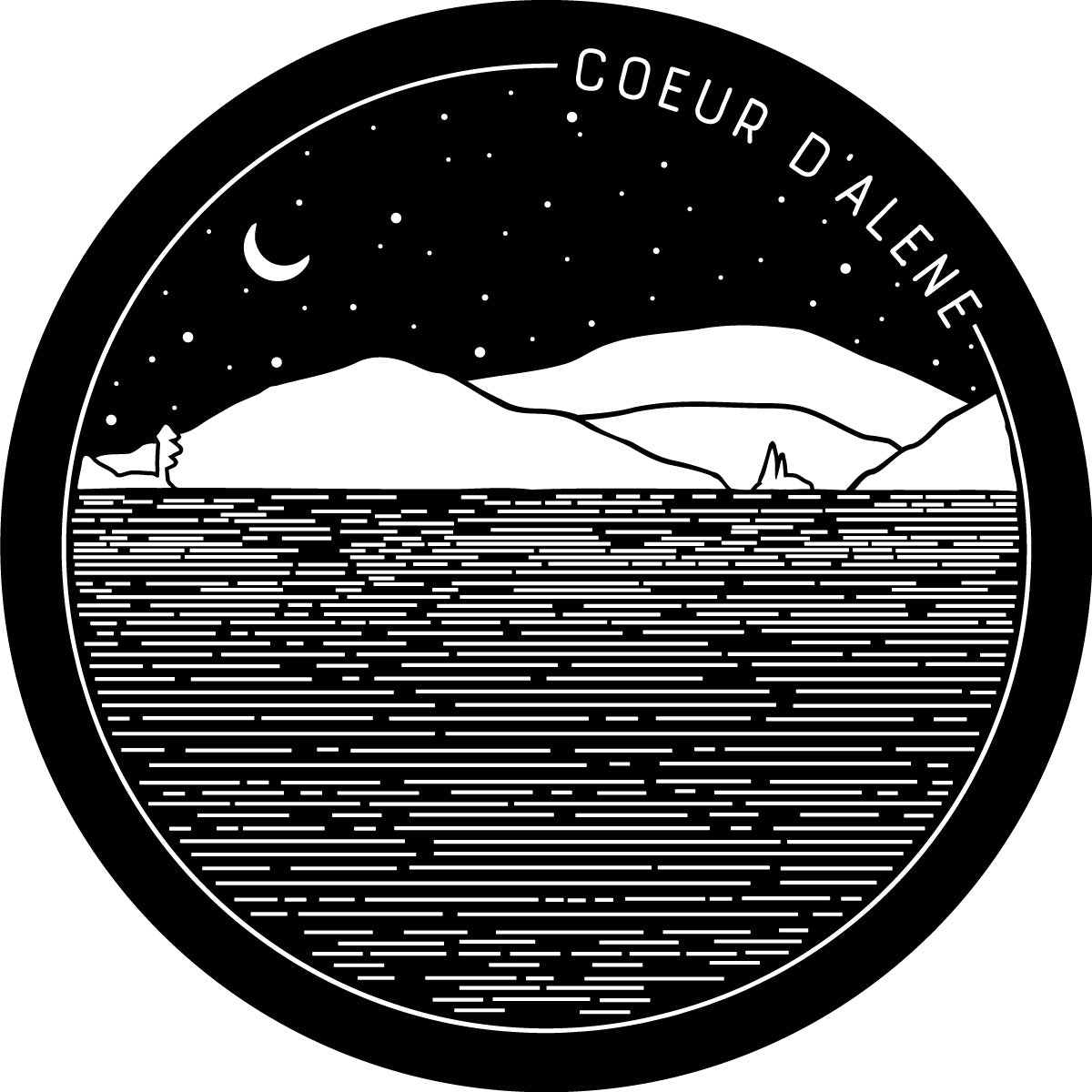 CDA Night Optics Sticker – CDA IDAHO Clothing Company