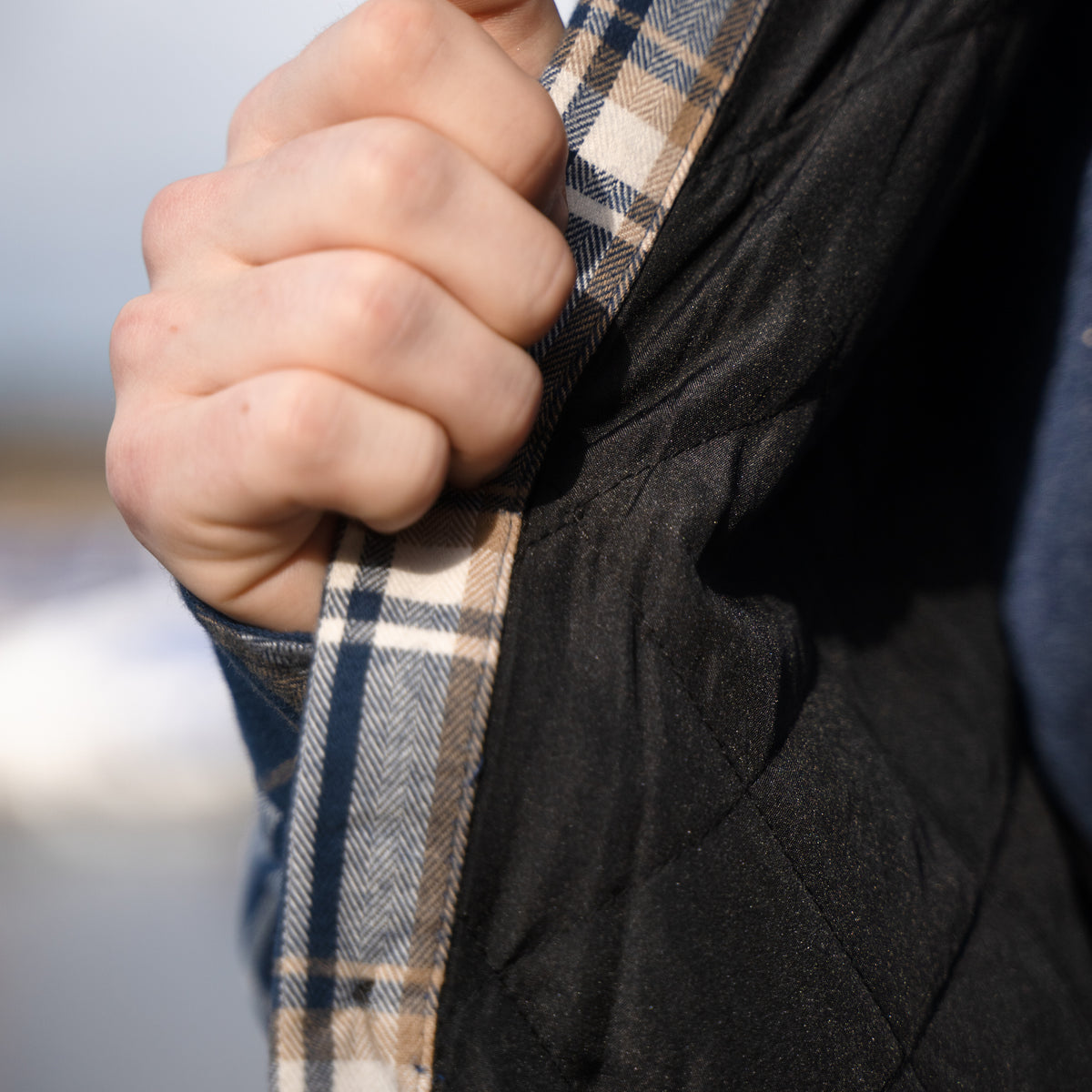 STYLO FLANNEL JACKET - NAVY – CDA IDAHO Clothing Company