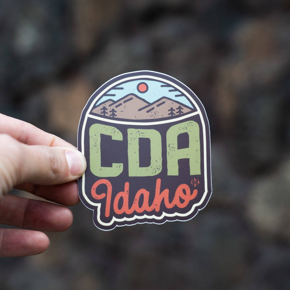 CDA Idaho Parks Sticker – CDA IDAHO Clothing Company