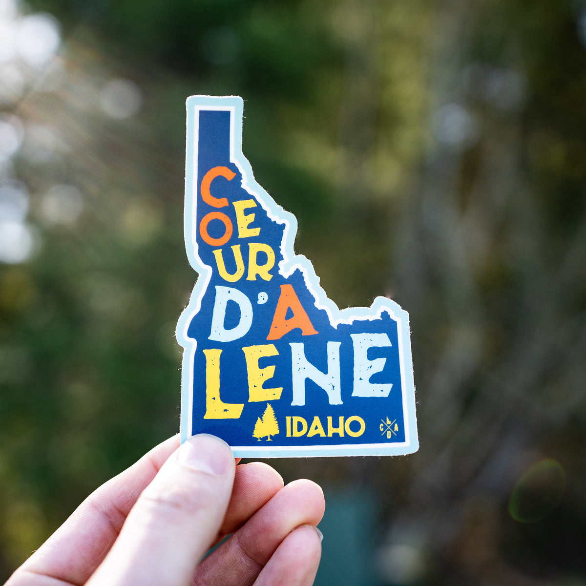 Coeur d'Alene Is For Kids Sticker – CDA IDAHO Clothing Company