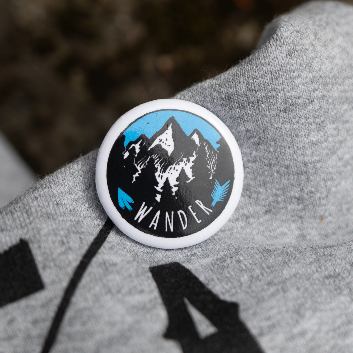 Wander Button – CDA IDAHO Clothing Company