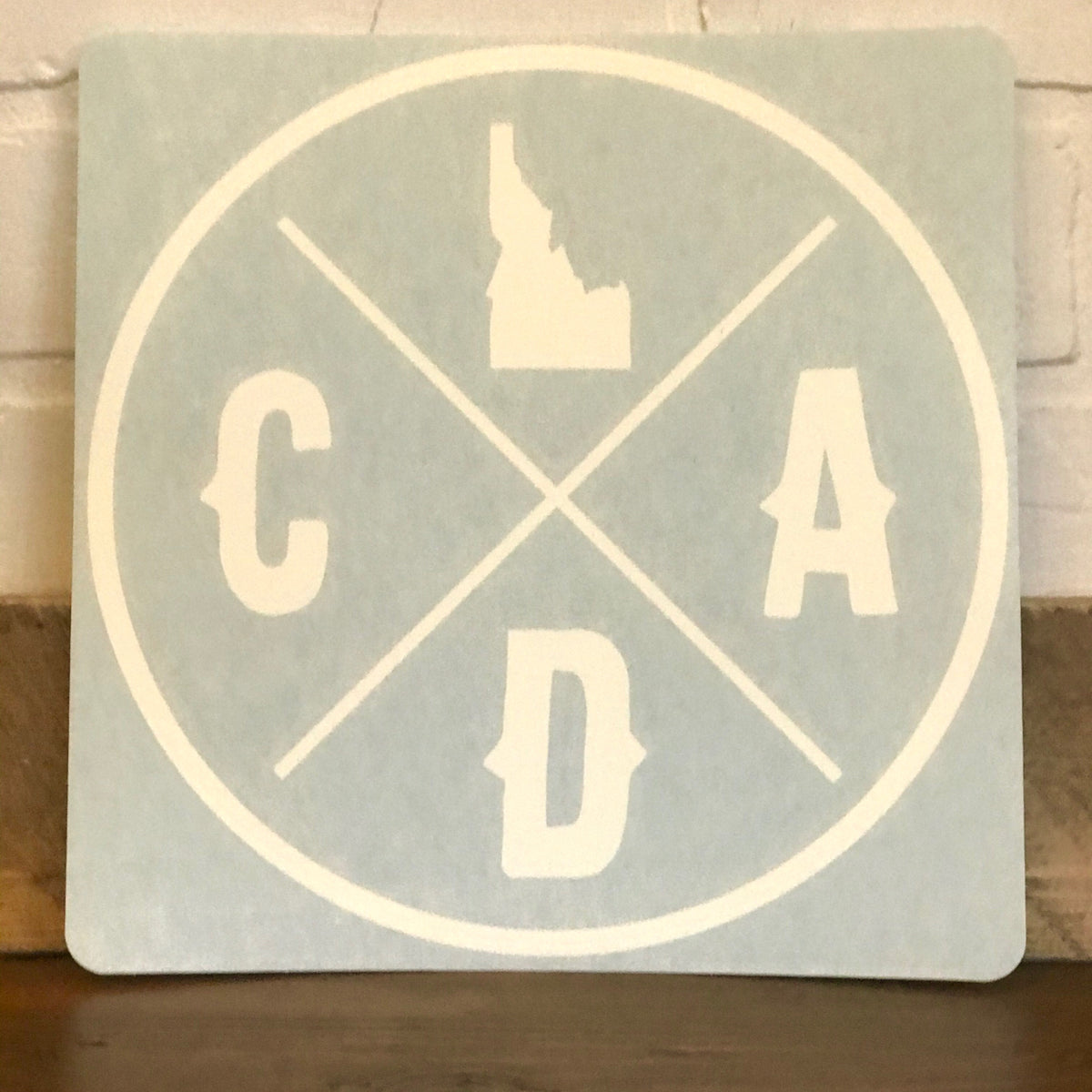 CDA Idaho Logo Decal - EXTRA LARGE – CDA IDAHO Clothing Company