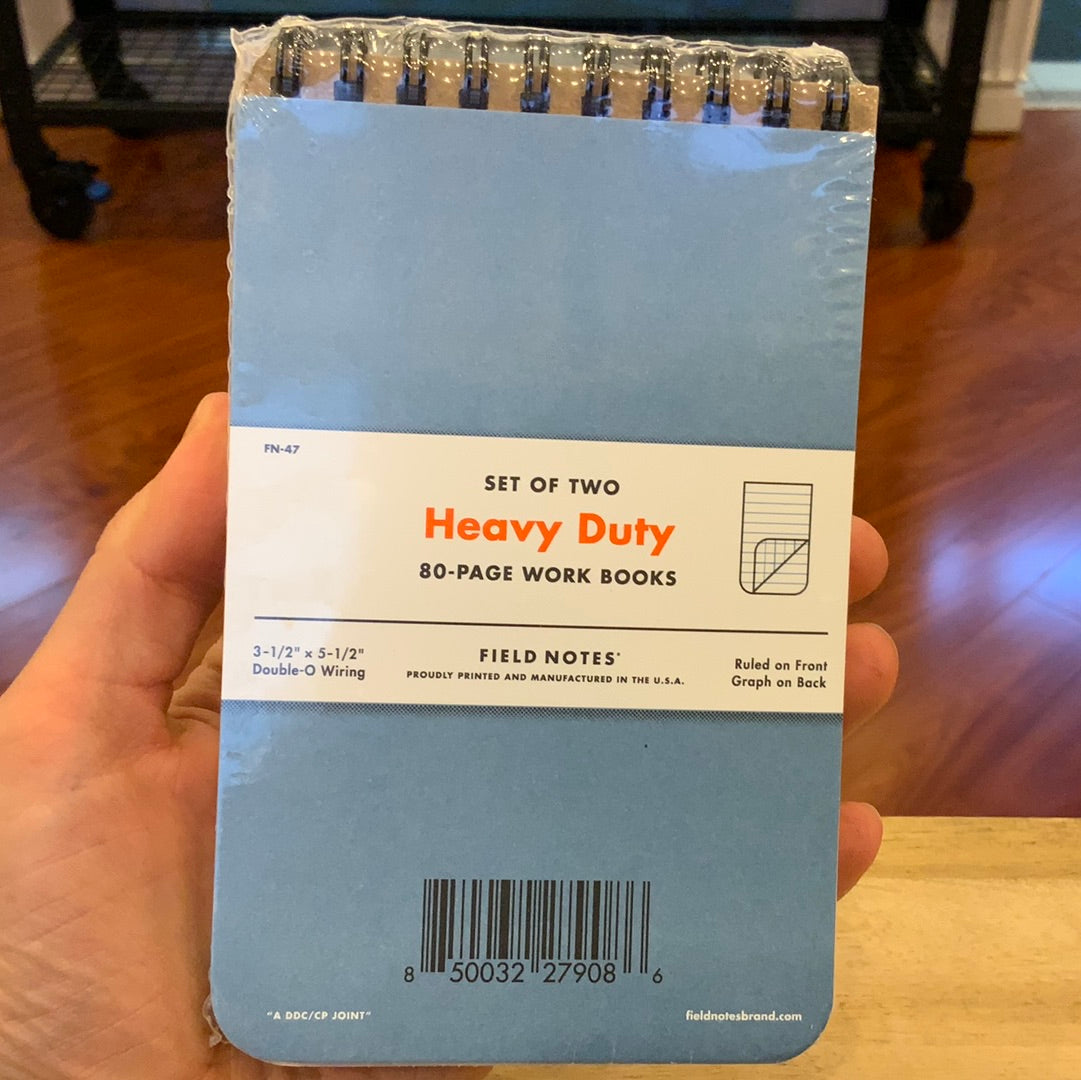 Field Notes Heavy Duty – CDA IDAHO Clothing Company