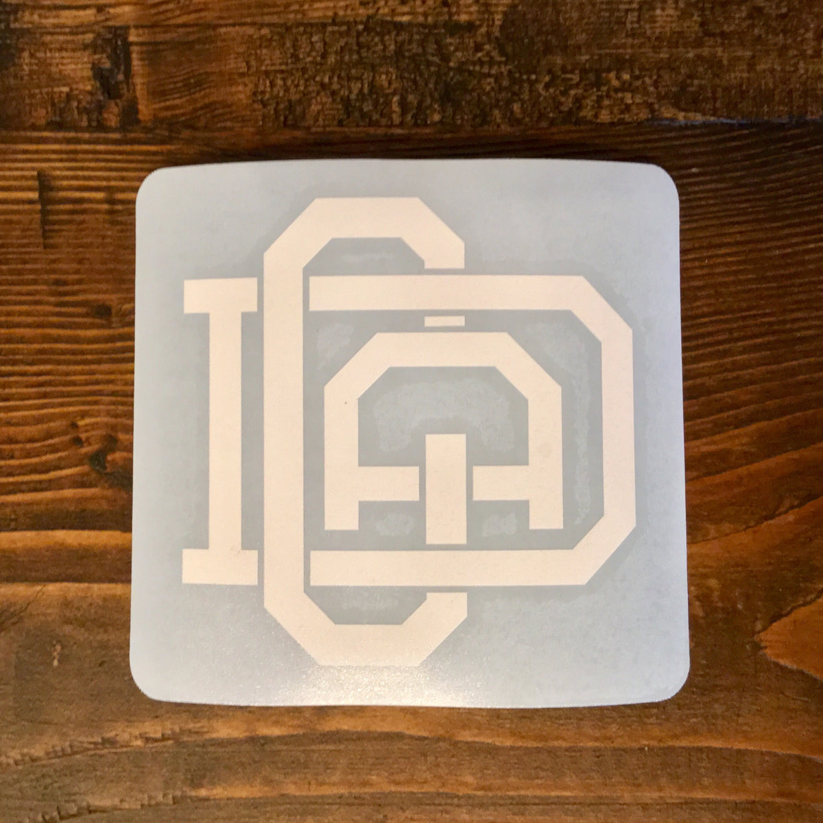 CDA Monogram Decal – CDA IDAHO Clothing Company